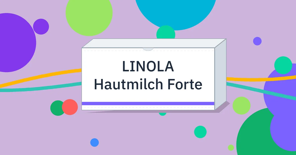 Symbolbild: Packung mit der Aufschrift LINOLA Hautmilch Forte (PZN 17628582) – Verfügbarkeit und Bezug in Apotheken in Frankfurt am Main