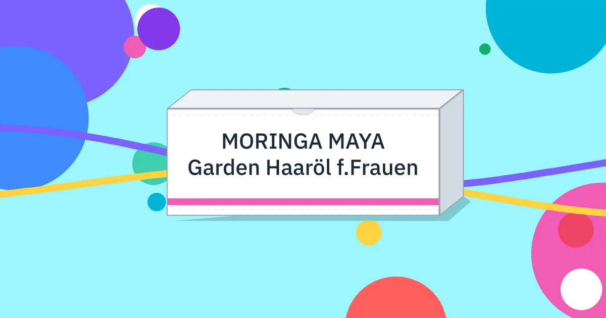 Symbolbild: Packung mit der Aufschrift MORINGA MAYA Garden Haaröl f.Frauen (PZN 17953460) – Verfügbarkeit und Bezug in Apotheken in Frankfurt am Main