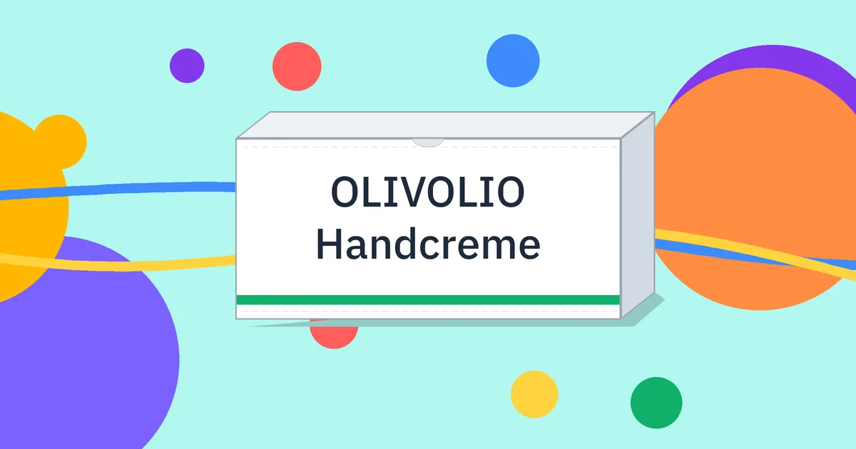 Symbolbild: Packung mit der Aufschrift OLIVOLIO Handcreme (PZN 17910628) – Verfügbarkeit und Bezug in Apotheken in Frankfurt am Main