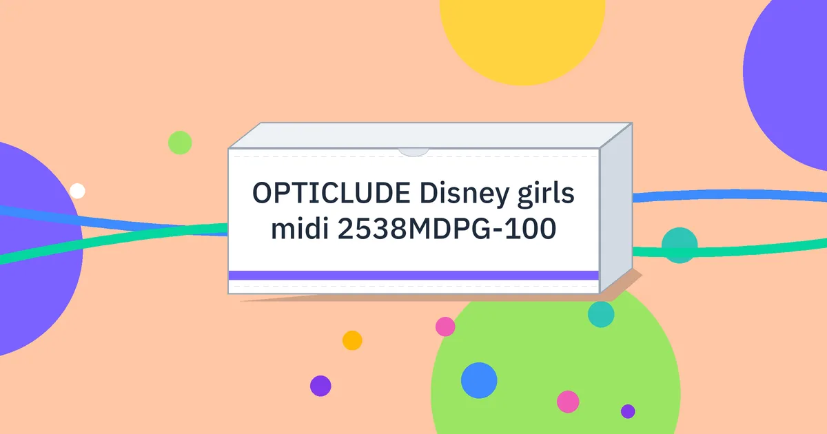 Symbolbild: Packung mit der Aufschrift OPTICLUDE Disney girls midi 2538MDPG-100 (PZN 07588396) – Verfügbarkeit und Bezug in Apotheken in Frankfurt am Main