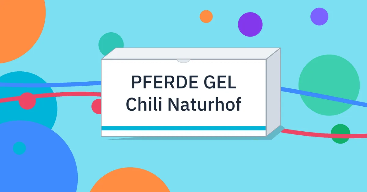 Symbolbild: Packung mit der Aufschrift PFERDE GEL Chili Naturhof (PZN 13514427) – Verfügbarkeit und Bezug in Apotheken in Frankfurt am Main