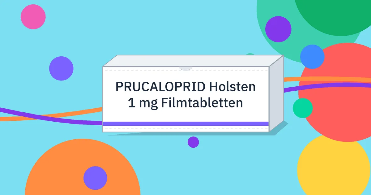 Symbolbild: Packung mit der Aufschrift PRUCALOPRID Holsten 1 mg Filmtabletten (PZN 17869357) – Verfügbarkeit und Bezug in Apotheken in Frankfurt am Main