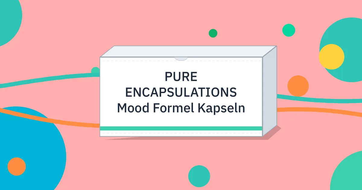 Symbolbild: Packung mit der Aufschrift PURE ENCAPSULATIONS Mood Formel Kapseln (PZN 19114717) – Verfügbarkeit und Bezug in Apotheken in Frankfurt am Main