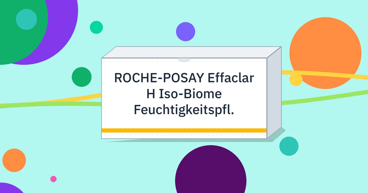 Symbolbild: Packung mit der Aufschrift ROCHE-POSAY Effaclar H Iso-Biome Feuchtigkeitspfl. (PZN 17862148) – Verfügbarkeit und Bezug in Apotheken in Frankfurt am Main