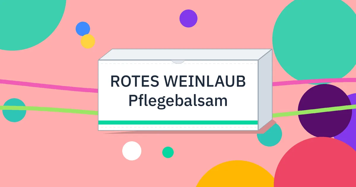 Symbolbild: Packung mit der Aufschrift ROTES WEINLAUB Pflegebalsam (PZN 13514634) – Verfügbarkeit und Bezug in Apotheken in Frankfurt am Main