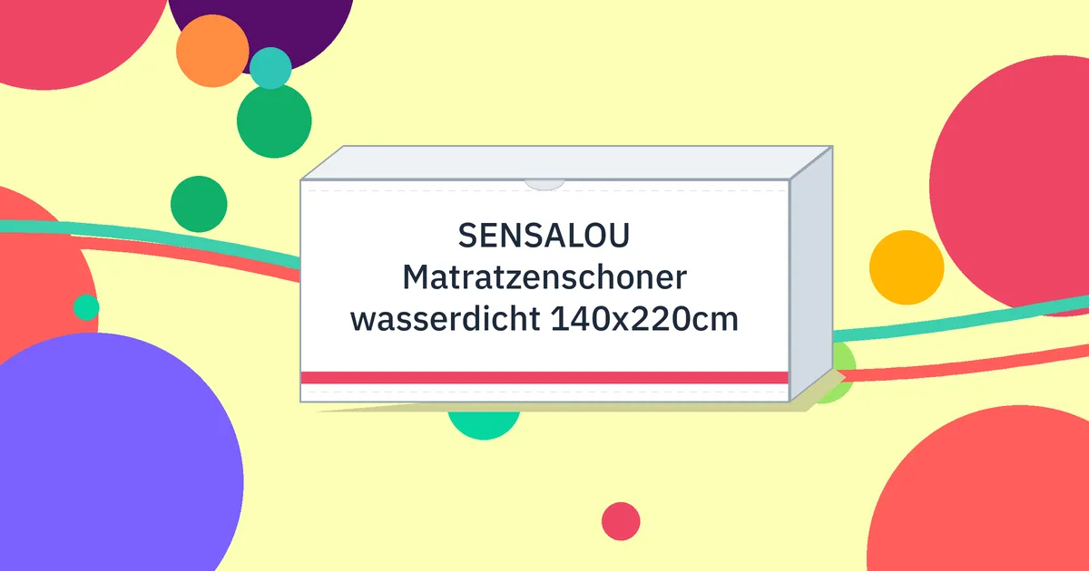 Symbolbild: Packung mit der Aufschrift SENSALOU Matratzenschoner wasserdicht 140x220cm (PZN 20740288) – Verfügbarkeit und Bezug in Apotheken in Frankfurt am Main