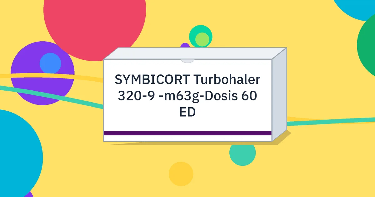Symbolbild: Packung mit der Aufschrift SYMBICORT Turbohaler 320-9 -m63g-Dosis 60 ED (PZN 08856924) – Verfügbarkeit und Bezug in Apotheken in Frankfurt am Main