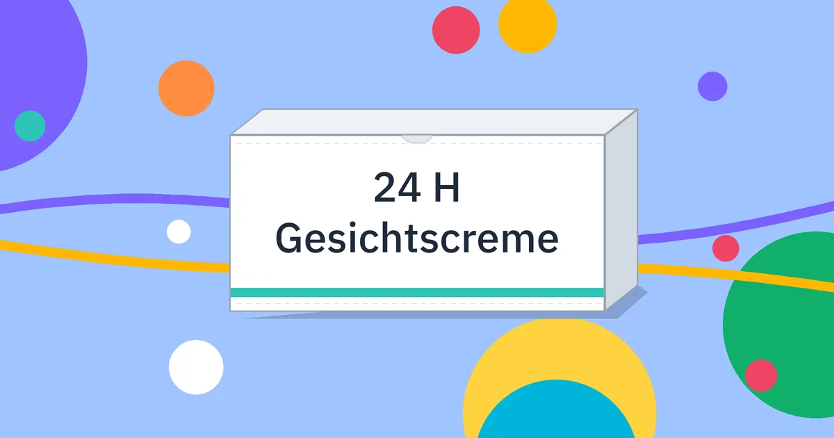 Symbolbild: Packung mit der Aufschrift 24 H Gesichtscreme (PZN 19343027) – Verfügbarkeit und Bezug in Apotheken in Frankfurt am Main