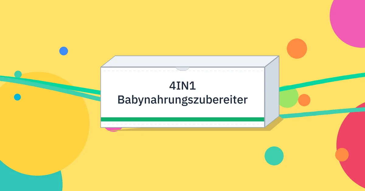Symbolbild: Packung mit der Aufschrift 4IN1 Babynahrungszubereiter (PZN 11380307) – Verfügbarkeit und Bezug in Apotheken in Frankfurt am Main