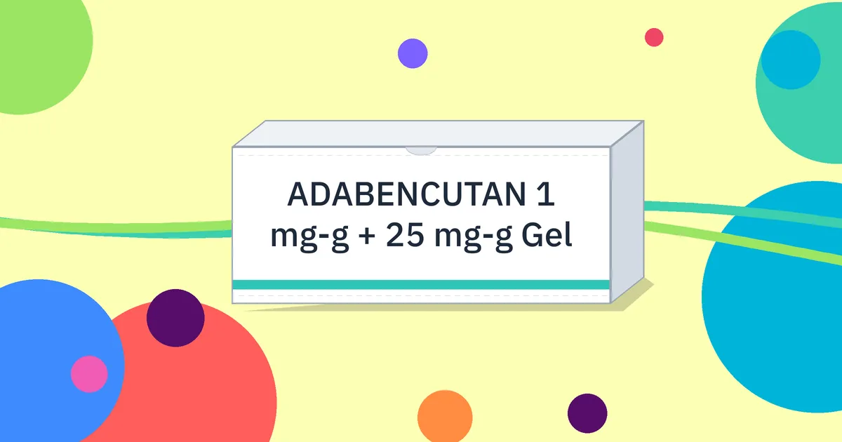 Symbolbild: Packung mit der Aufschrift ADABENCUTAN 1 mg-g + 25 mg-g Gel (PZN 19802340) – Verfügbarkeit und Bezug in Apotheken in Frankfurt am Main