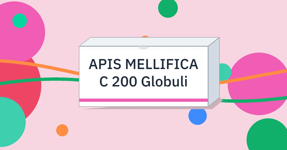 Symbolbild: Packung mit der Aufschrift APIS MELLIFICA C 200 Globuli (PZN 02893226) – Verfügbarkeit und Bezug in Apotheken in Frankfurt am Main