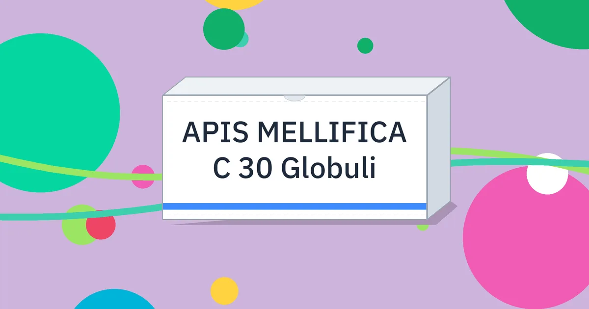 Symbolbild: Packung mit der Aufschrift APIS MELLIFICA C 30 Globuli (PZN 02890618) – Verfügbarkeit und Bezug in Apotheken in Frankfurt am Main