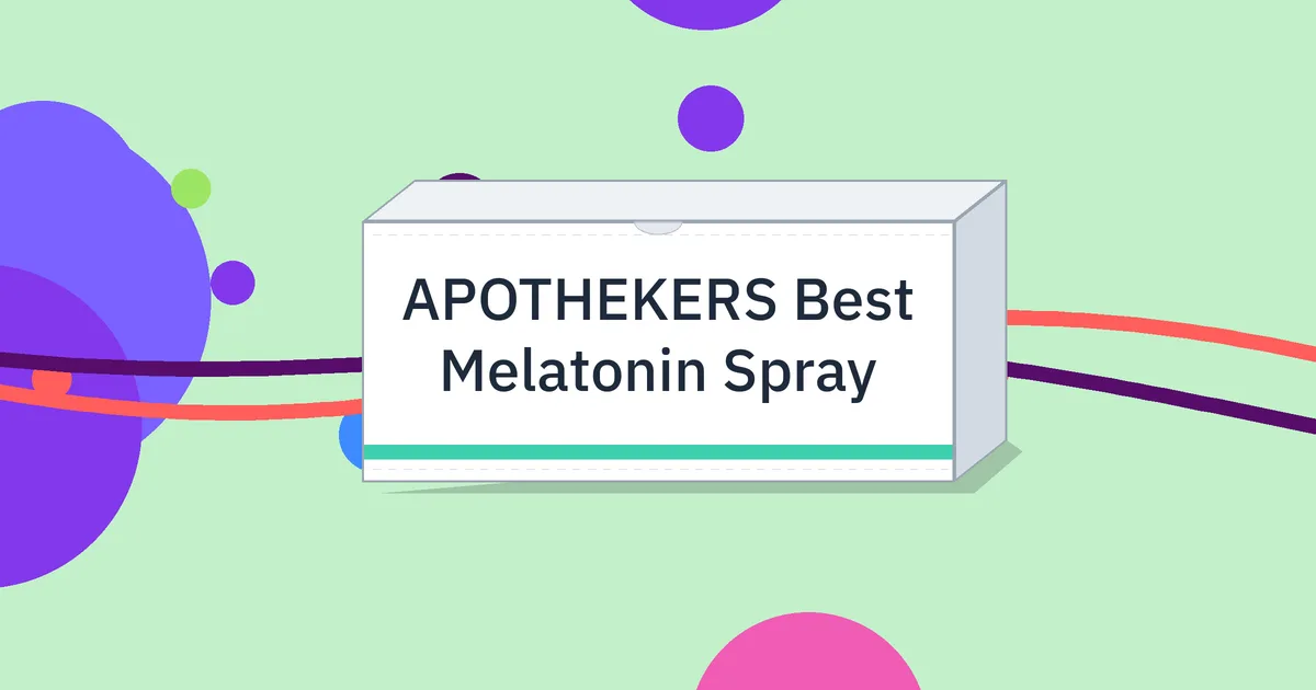 Symbolbild: Packung mit der Aufschrift APOTHEKERS Best Melatonin Spray (PZN 20844154) – Verfügbarkeit und Bezug in Apotheken in Frankfurt am Main