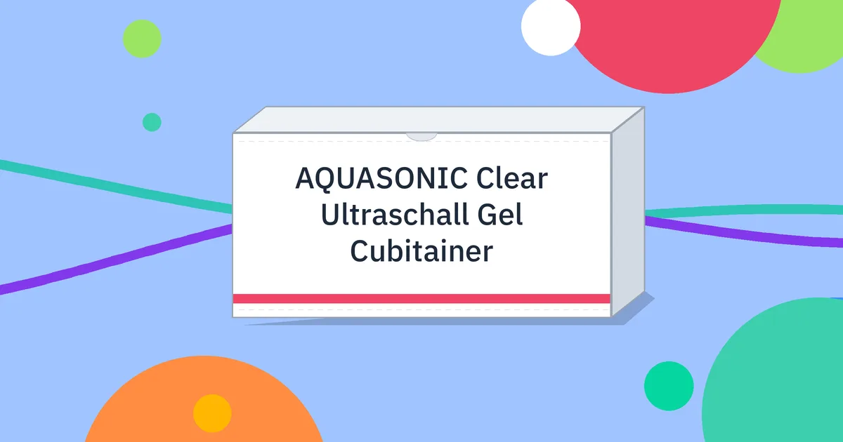 Symbolbild: Packung mit der Aufschrift AQUASONIC Clear Ultraschall Gel Cubitainer (PZN 11319874) – Verfügbarkeit und Bezug in Apotheken in Frankfurt am Main