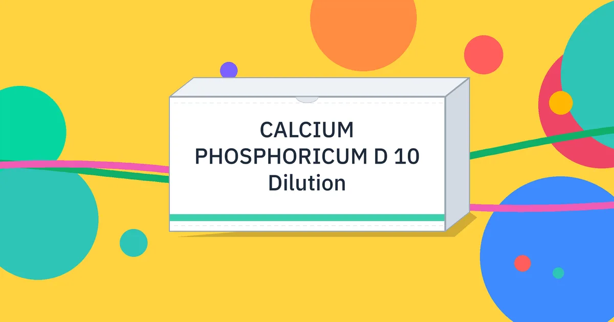 Symbolbild: Packung mit der Aufschrift CALCIUM PHOSPHORICUM D 10 Dilution (PZN 04209369) – Verfügbarkeit und Bezug in Apotheken in Frankfurt am Main