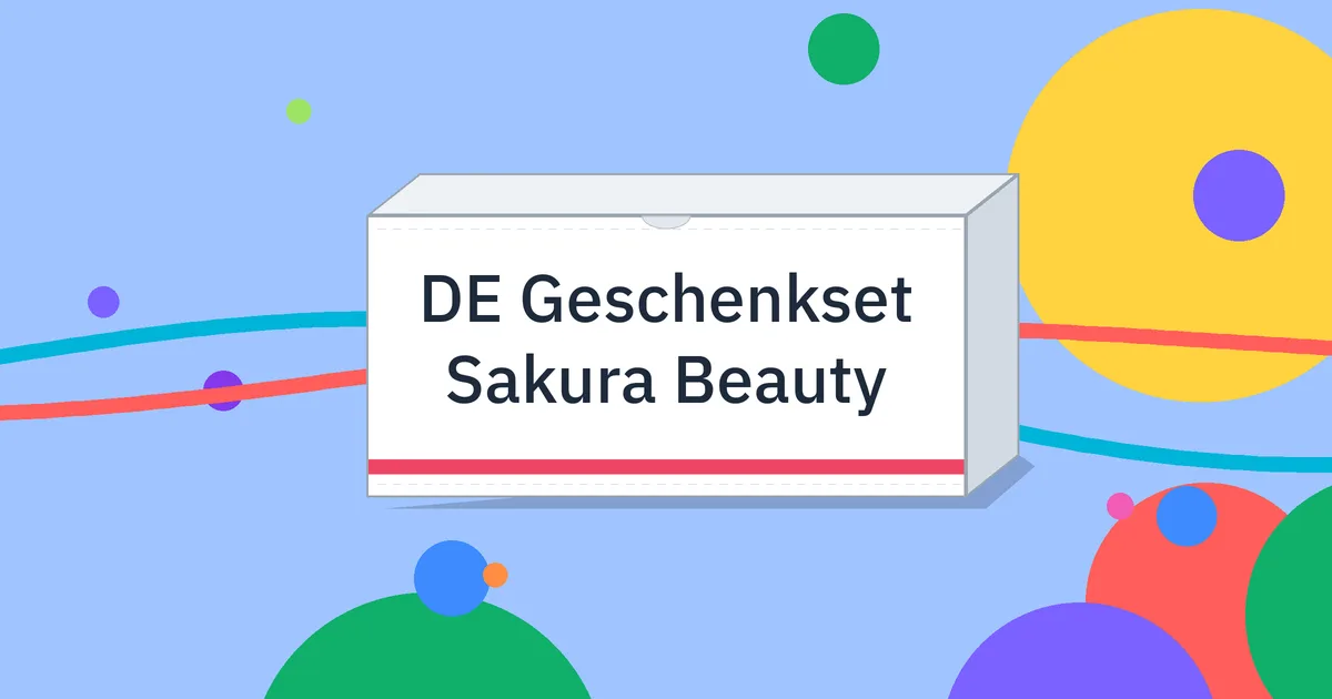 Symbolbild: Packung mit der Aufschrift DE Geschenkset Sakura Beauty (PZN 19116834) – Verfügbarkeit und Bezug in Apotheken in Frankfurt am Main