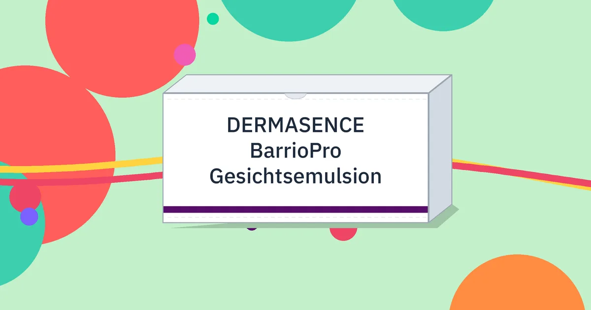 Symbolbild: Packung mit der Aufschrift DERMASENCE BarrioPro Gesichtsemulsion (PZN 09669207) – Verfügbarkeit und Bezug in Apotheken in Frankfurt am Main