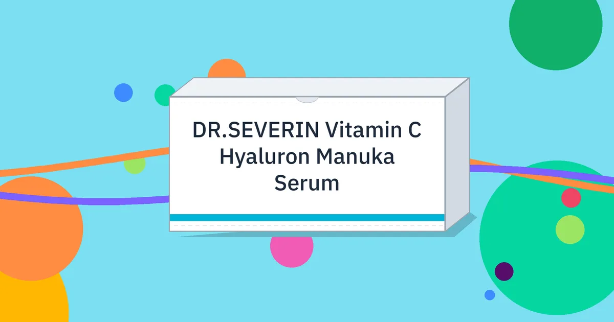 Symbolbild: Packung mit der Aufschrift DR.SEVERIN Vitamin C Hyaluron Manuka Serum (PZN 16885443) – Verfügbarkeit und Bezug in Apotheken in Frankfurt am Main