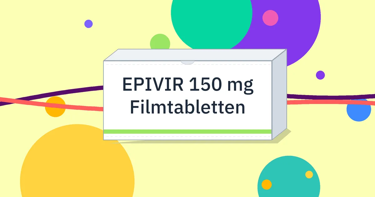 Symbolbild: Packung mit der Aufschrift EPIVIR 150 mg Filmtabletten (PZN 05907360) – Verfügbarkeit und Bezug in Apotheken in Frankfurt am Main