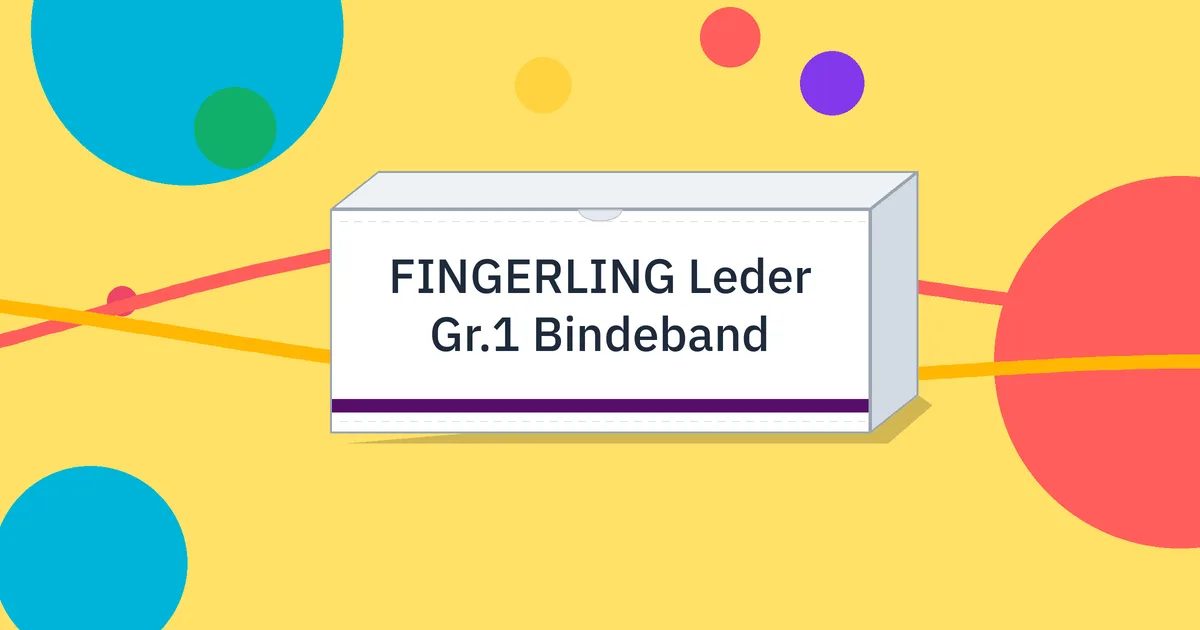 Symbolbild: Packung mit der Aufschrift FINGERLING Leder Gr.1 Bindeband (PZN 01726621) – Verfügbarkeit und Bezug in Apotheken in Frankfurt am Main
