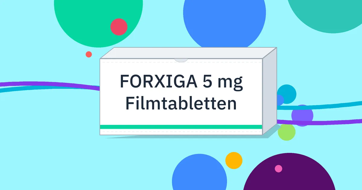 Symbolbild: Packung mit der Aufschrift FORXIGA 5 mg Filmtabletten (PZN 18080608) – Verfügbarkeit und Bezug in Apotheken in Frankfurt am Main