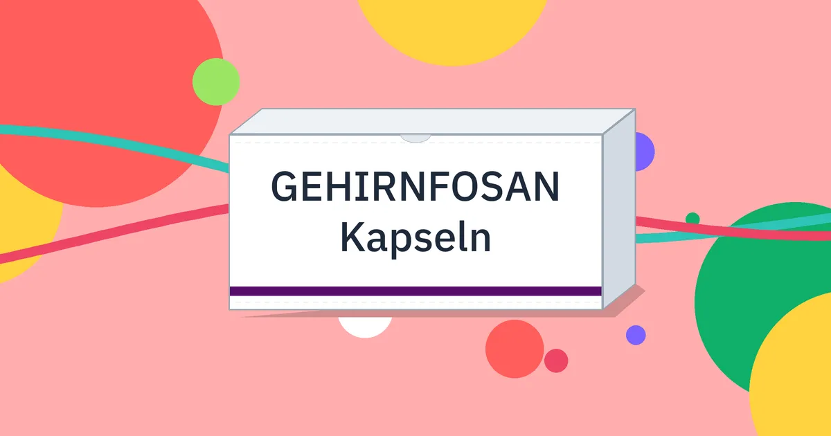 Symbolbild: Packung mit der Aufschrift GEHIRNFOSAN Kapseln (PZN 18753303) – Verfügbarkeit und Bezug in Apotheken in Frankfurt am Main