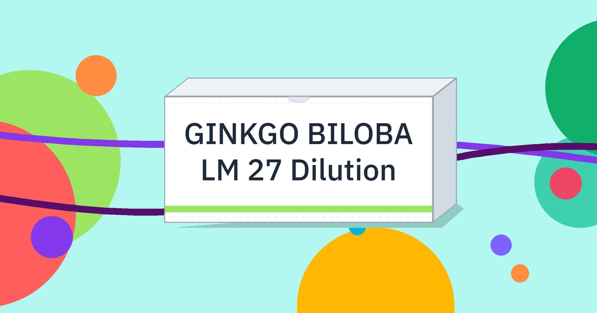 Symbolbild: Packung mit der Aufschrift GINKGO BILOBA LM 27 Dilution (PZN 12878268) – Verfügbarkeit und Bezug in Apotheken in Frankfurt am Main