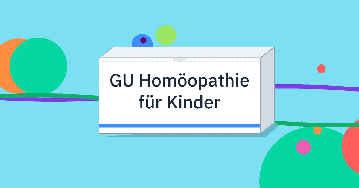 Symbolbild: Packung mit der Aufschrift GU Homöopathie für Kinder (PZN 11288837) – Verfügbarkeit und Bezug in Apotheken in Frankfurt am Main