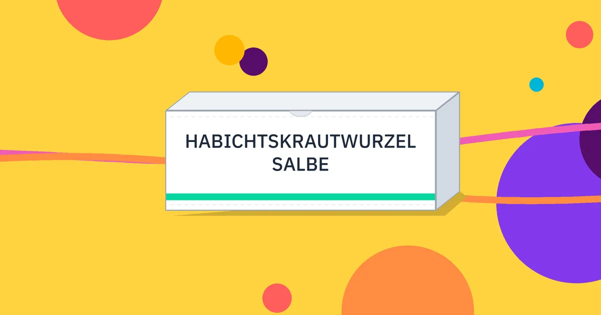 Symbolbild: Packung mit der Aufschrift HABICHTSKRAUTWURZEL SALBE (PZN 18091322) – Verfügbarkeit und Bezug in Apotheken in Frankfurt am Main