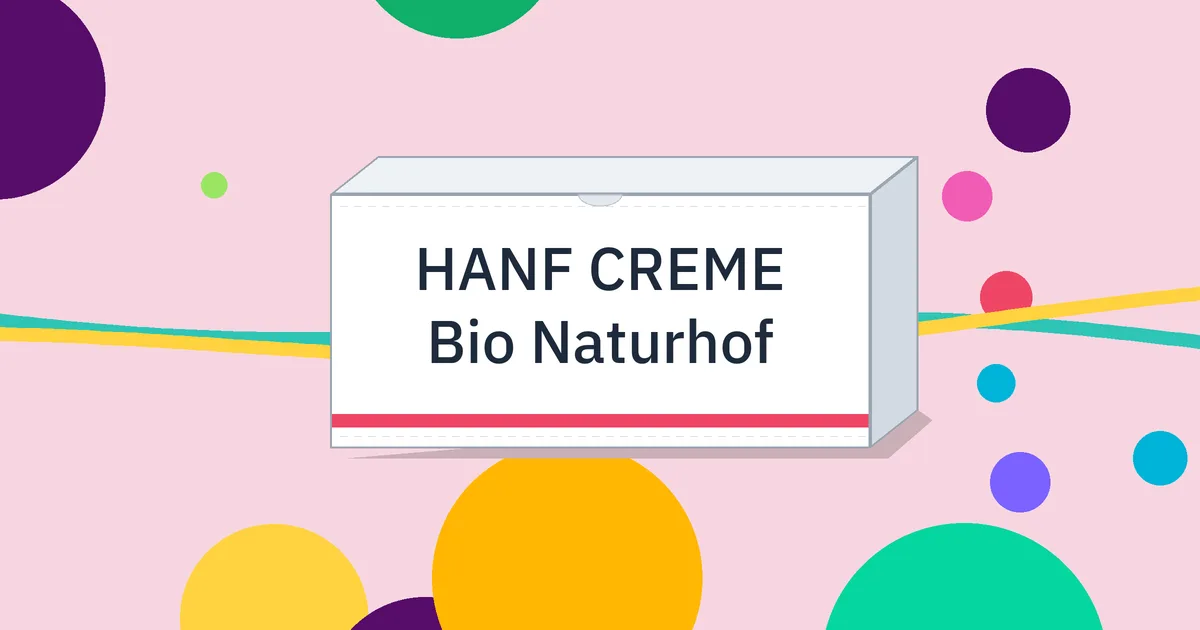 Symbolbild: Packung mit der Aufschrift HANF CREME Bio Naturhof (PZN 19402988) – Verfügbarkeit und Bezug in Apotheken in Frankfurt am Main