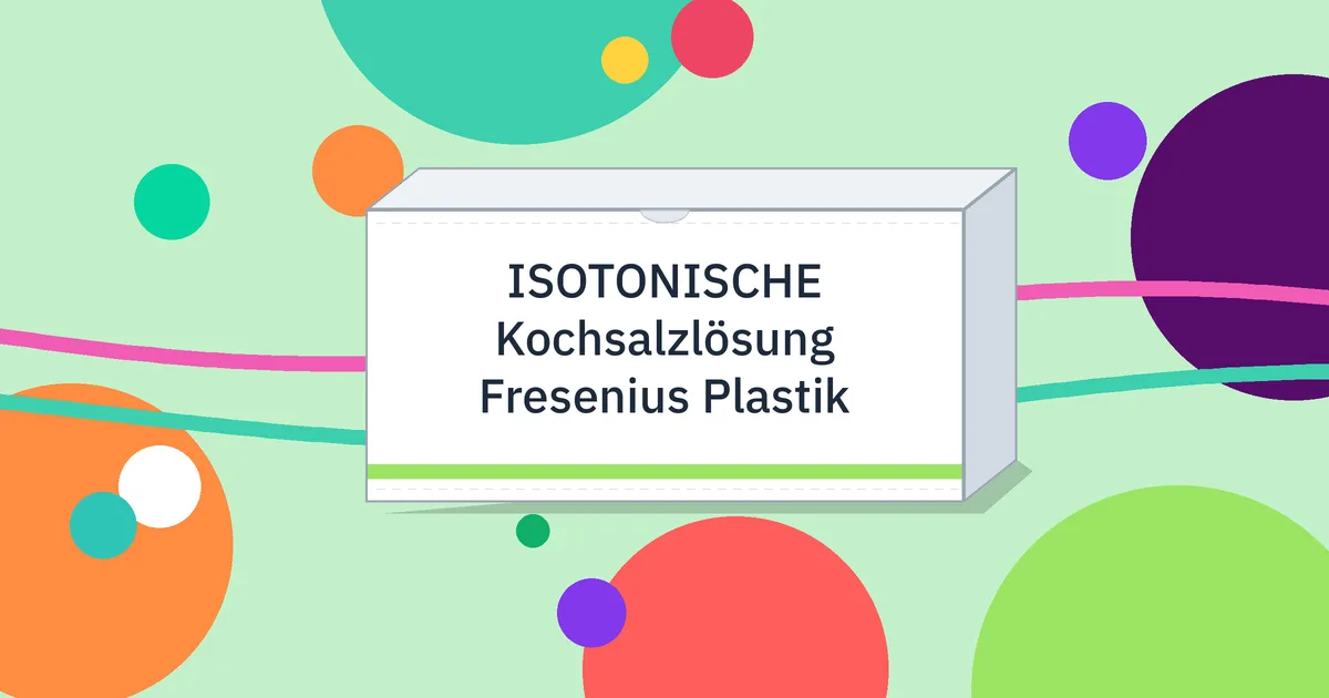 Symbolbild: Packung mit der Aufschrift ISOTONISCHE Kochsalzlösung Fresenius Plastik (PZN 00809109) – Verfügbarkeit und Bezug in Apotheken in Frankfurt am Main