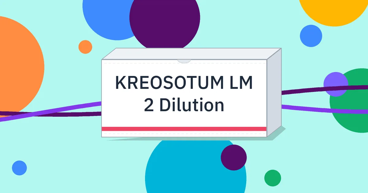 Symbolbild: Packung mit der Aufschrift KREOSOTUM LM 2 Dilution (PZN 12927943) – Verfügbarkeit und Bezug in Apotheken in Frankfurt am Main