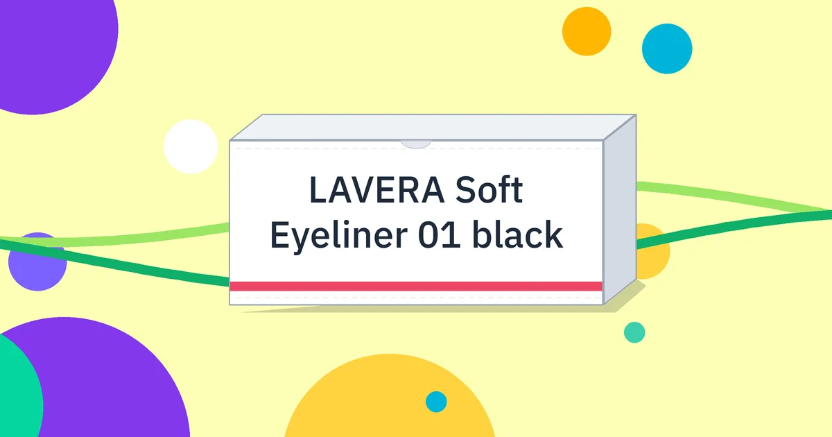 Symbolbild: Packung mit der Aufschrift LAVERA Soft Eyeliner 01 black (PZN 17146995) – Verfügbarkeit und Bezug in Apotheken in Frankfurt am Main