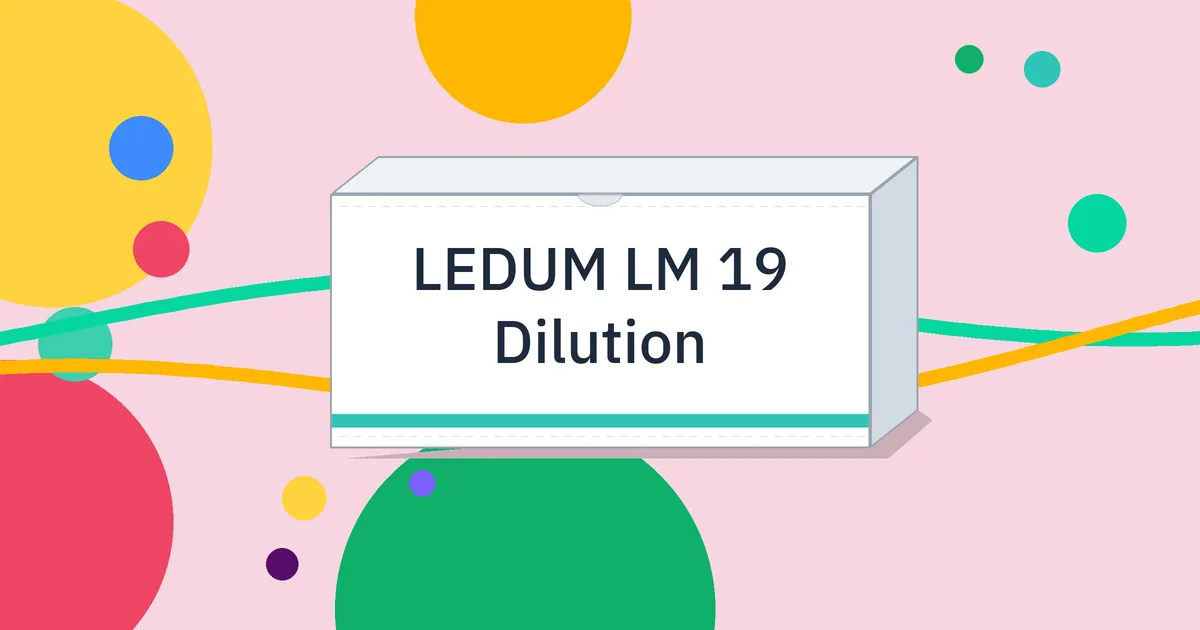 Symbolbild: Packung mit der Aufschrift LEDUM LM 19 Dilution (PZN 12930276) – Verfügbarkeit und Bezug in Apotheken in Frankfurt am Main