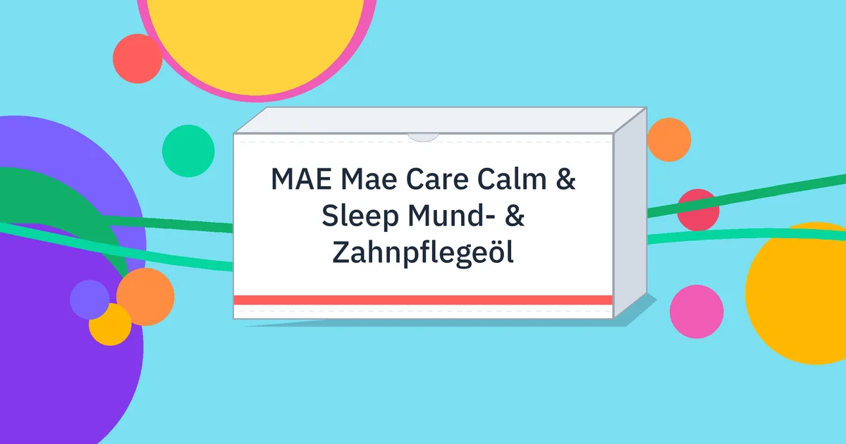 Symbolbild: Packung mit der Aufschrift MAE Mae Care Calm & Sleep Mund- & Zahnpflegeöl (PZN 19780259) – Verfügbarkeit und Bezug in Apotheken in Frankfurt am Main