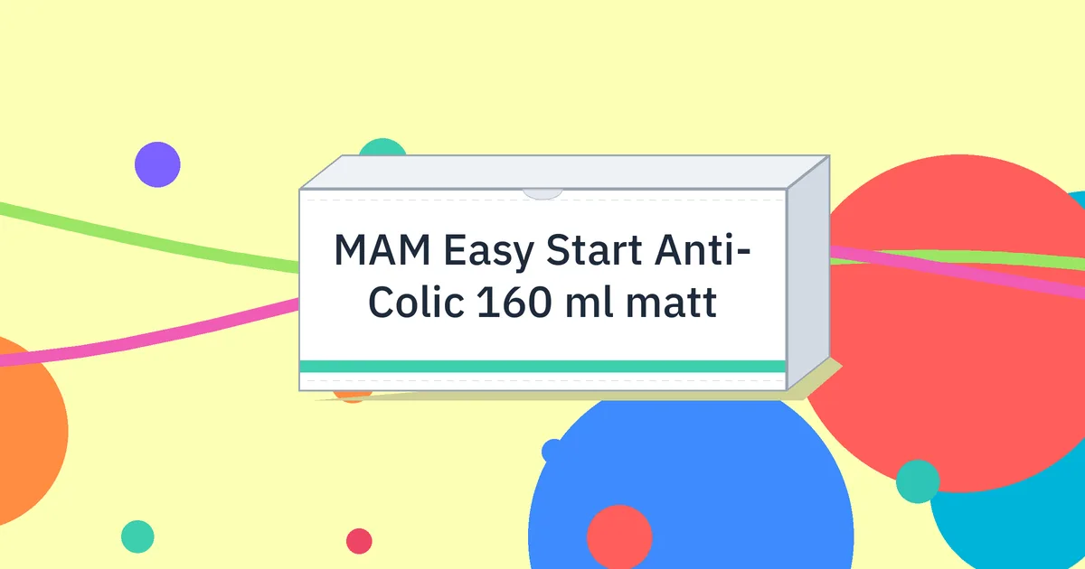 Symbolbild: Packung mit der Aufschrift MAM Easy Start Anti-Colic 160 ml matt (PZN 18889385) – Verfügbarkeit und Bezug in Apotheken in Frankfurt am Main