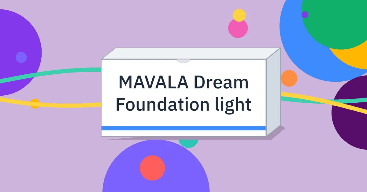 Symbolbild: Packung mit der Aufschrift MAVALA Dream Foundation light (PZN 20613064) – Verfügbarkeit und Bezug in Apotheken in Frankfurt am Main