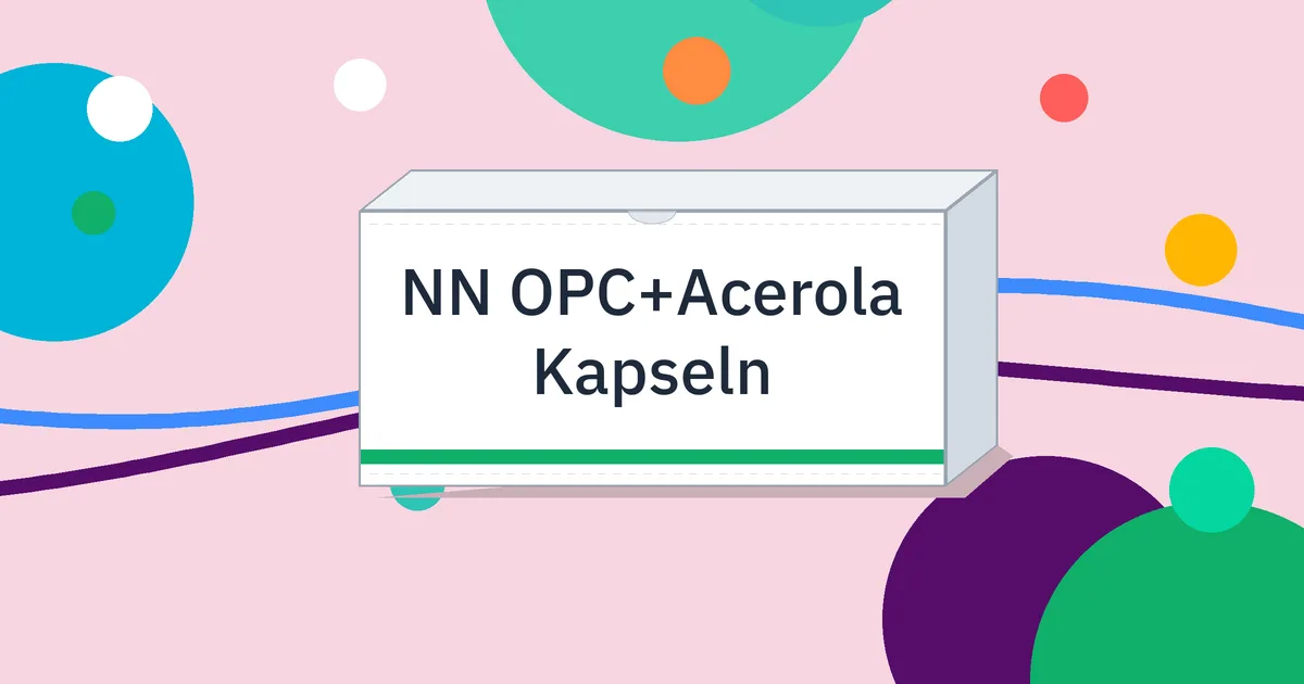 Symbolbild: Packung mit der Aufschrift NN OPC+Acerola Kapseln (PZN 19462364) – Verfügbarkeit und Bezug in Apotheken in Frankfurt am Main