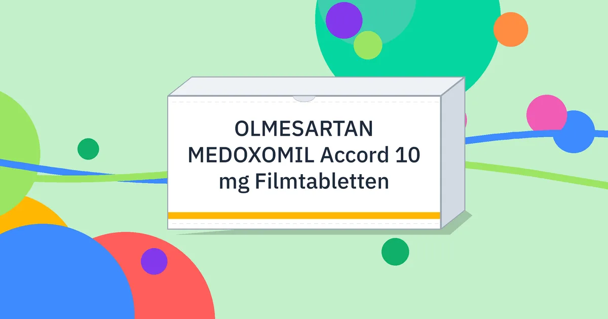 Symbolbild: Packung mit der Aufschrift OLMESARTAN MEDOXOMIL Accord 10 mg Filmtabletten (PZN 12379648) – Verfügbarkeit und Bezug in Apotheken in Frankfurt am Main