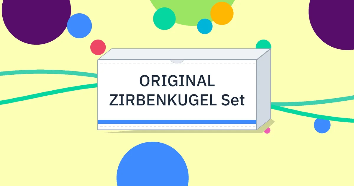 Symbolbild: Packung mit der Aufschrift ORIGINAL ZIRBENKUGEL Set (PZN 11095268) – Verfügbarkeit und Bezug in Apotheken in Frankfurt am Main