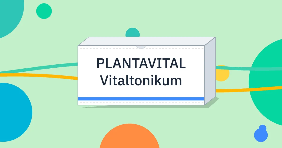 Symbolbild: Packung mit der Aufschrift PLANTAVITAL Vitaltonikum (PZN 18020629) – Verfügbarkeit und Bezug in Apotheken in Frankfurt am Main