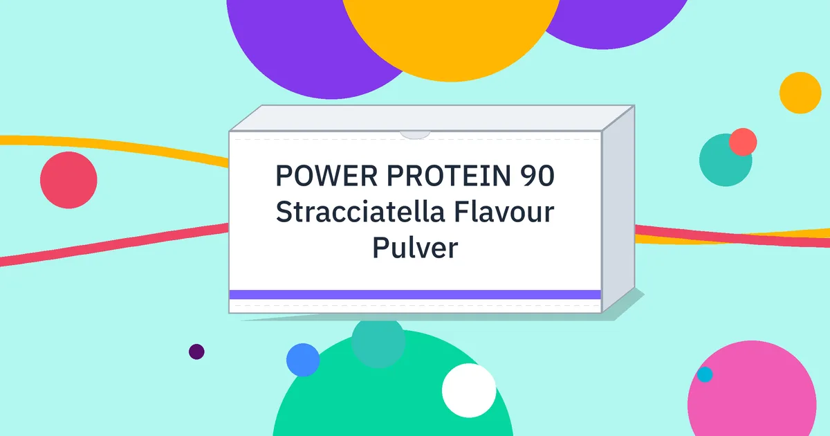 Symbolbild: Packung mit der Aufschrift POWER PROTEIN 90 Stracciatella Flavour Pulver (PZN 09212287) – Verfügbarkeit und Bezug in Apotheken in Frankfurt am Main