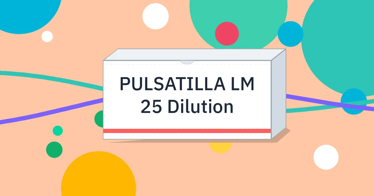 Symbolbild: Packung mit der Aufschrift PULSATILLA LM 25 Dilution (PZN 13044370) – Verfügbarkeit und Bezug in Apotheken in Frankfurt am Main