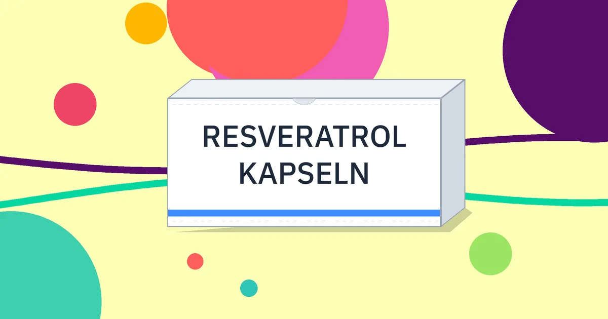 Symbolbild: Packung mit der Aufschrift RESVERATROL KAPSELN (PZN 01018350) – Verfügbarkeit und Bezug in Apotheken in Frankfurt am Main