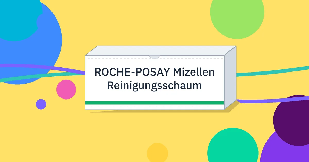 Symbolbild: Packung mit der Aufschrift ROCHE-POSAY Mizellen Reinigungsschaum (PZN 13574889) – Verfügbarkeit und Bezug in Apotheken in Frankfurt am Main