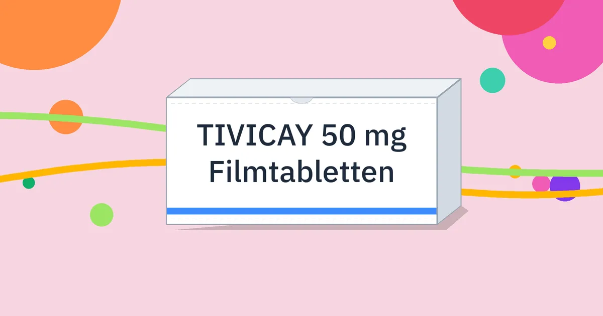 Symbolbild: Packung mit der Aufschrift TIVICAY 50 mg Filmtabletten (PZN 16758992) – Verfügbarkeit und Bezug in Apotheken in Frankfurt am Main