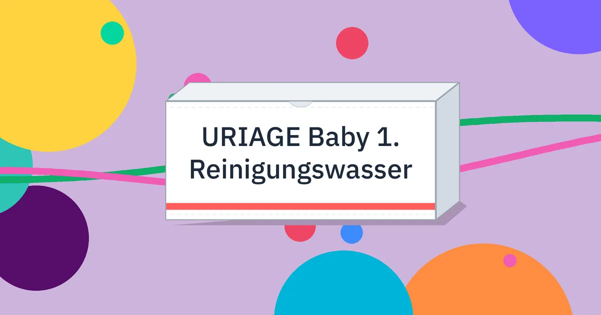 Symbolbild: Packung mit der Aufschrift URIAGE Baby 1. Reinigungswasser (PZN 17557095) – Verfügbarkeit und Bezug in Apotheken in Frankfurt am Main