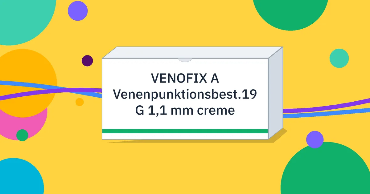 Symbolbild: Packung mit der Aufschrift VENOFIX A Venenpunktionsbest.19 G 1,1 mm creme (PZN 06837377) – Verfügbarkeit und Bezug in Apotheken in Frankfurt am Main