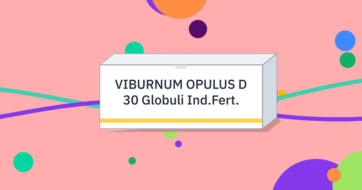 Symbolbild: Packung mit der Aufschrift VIBURNUM OPULUS D 30 Globuli Ind.Fert. (PZN 17666559) – Verfügbarkeit und Bezug in Apotheken in Frankfurt am Main