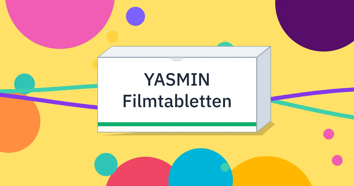 Symbolbild: Packung mit der Aufschrift YASMIN Filmtabletten (PZN 06716739) – Verfügbarkeit und Bezug in Apotheken in Frankfurt am Main